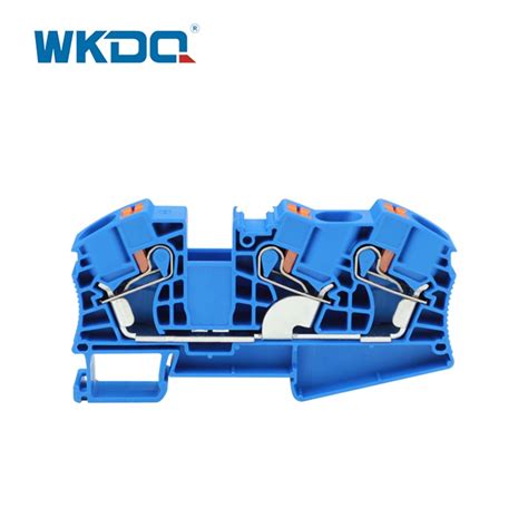 china pt16 tw ut series push in screwless multi conductor terminal block suppliers