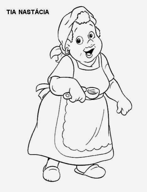 Desenhos Do Sítio Do Picapau Amarelo Para Colorir Mundinho Da Criança