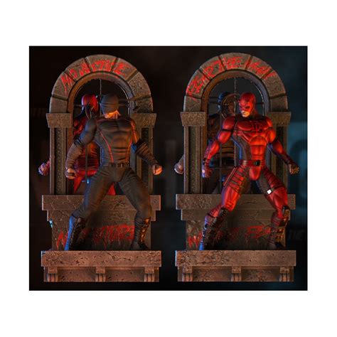 Daredevil Diorama Stl 3d Print Files 3d Kiee Shop