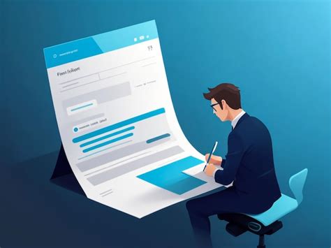 Premium Photo Financial Data Monitoring And Analysis Businessman Standing In Front Of