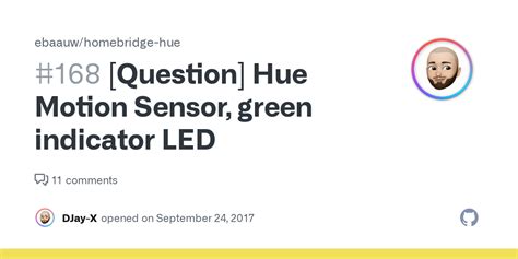 Question Hue Motion Sensor Green Indicator Led Issue Ebaauw
