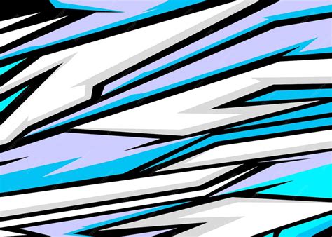 Premium Vector Racing Background Abstract Stripes With Powder Blue Black And White Free Vector