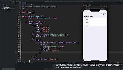 Pedro Rojas On Linkedin I Found A Bug On Xcode 14 Simulator A Sheet
