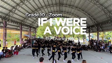 If I Were A Voice By Charles Mackay Speech Choir Performed By Grade 10