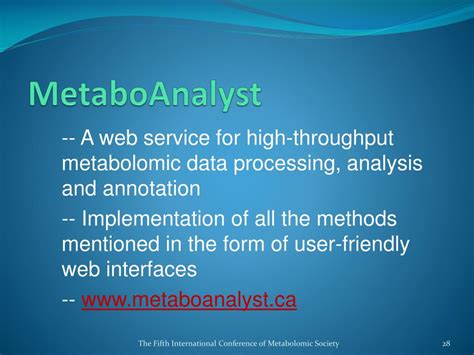 Ppt Metabolomic Data Processing And Statistical Analysis Powerpoint Presentation Id5672377