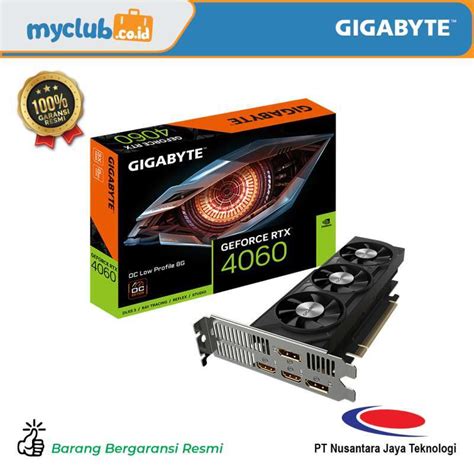 Jual Gigabyte Vga Card Geforce Rtx 4060 Oc Low Profile 8g Gv N4060oc