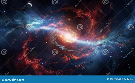 Mysterious Cosmic Anomaly Stock Illustration Illustration Of Exploration 298264383