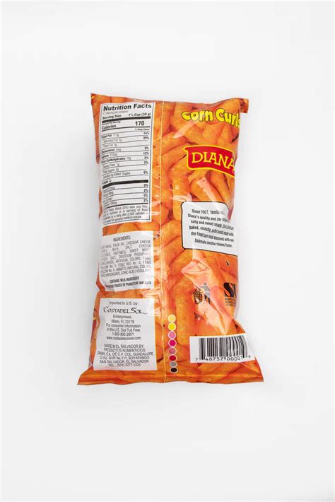 Diana Cheese Corn Curls Churritos Snack 1 69oz 1paysless