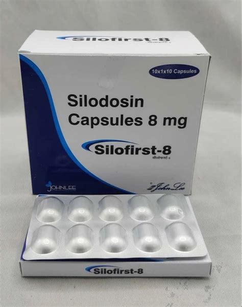 8mg Silodosin Capsules At ₹ 453stripe Wadi Nagpur Id 2855398385930