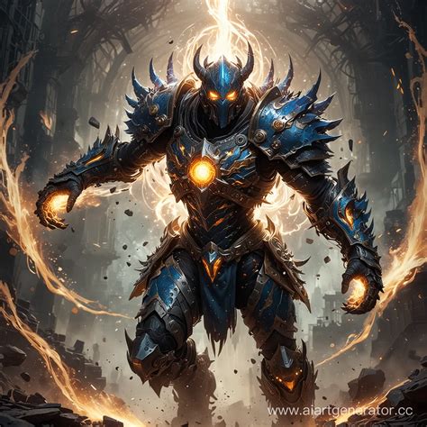 Chaos Catalyst Emanation Of Discord And Power AI Art Generator