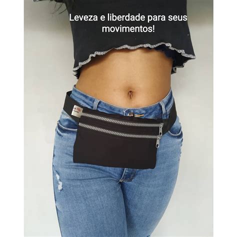 Pochete Viagem Doleira Bolsa Invisível Shopee Brasil