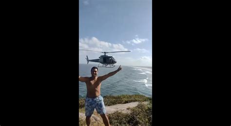 Have You Seen This Helicopter Loves Posing For Photos