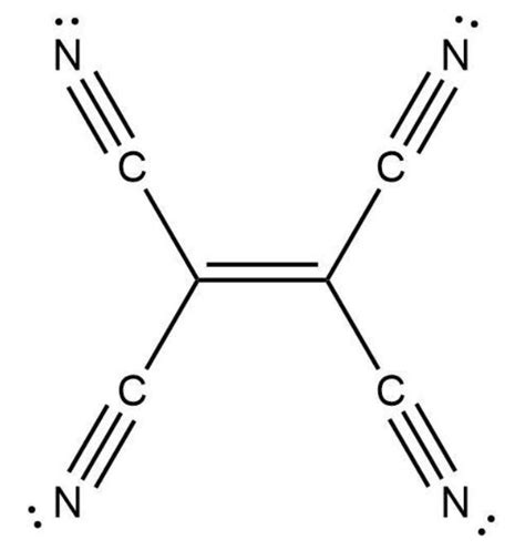 Consider The Molecule Tetracyanoethylene How Many Sigma Bonds Are