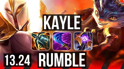 Kayle Vs Rumble Top Rank 7 Kayle 400 Games 9411 Kr