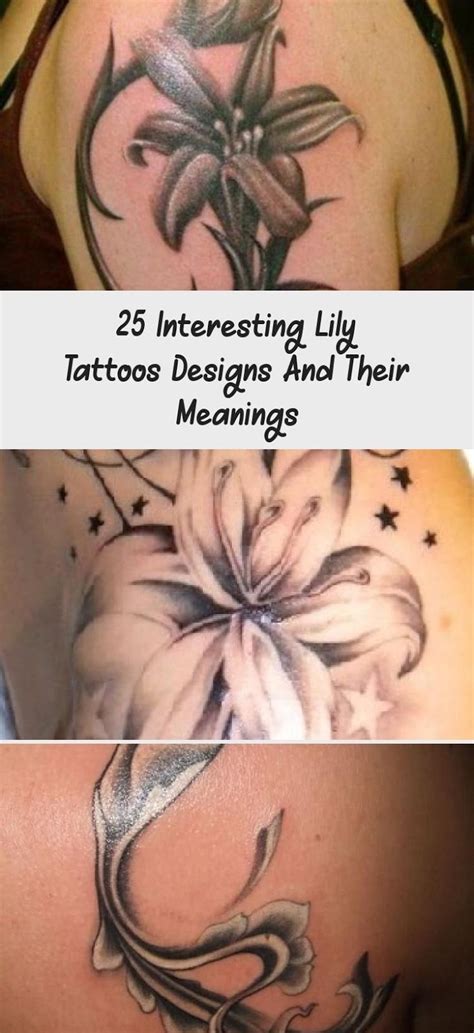 250 Lily Tattoo Designs With Meanings 2024 Flower Ideas And Symbols
