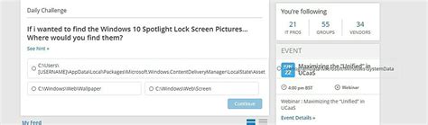 daily challenge seems to be having its own challenge spiceworks