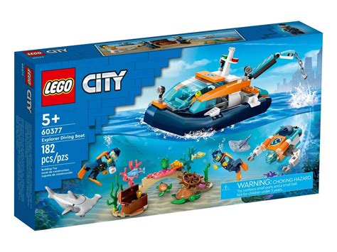 LEGO ЛЕГО 60377 цена СИТИ - Изследователска лодка за гмуркане