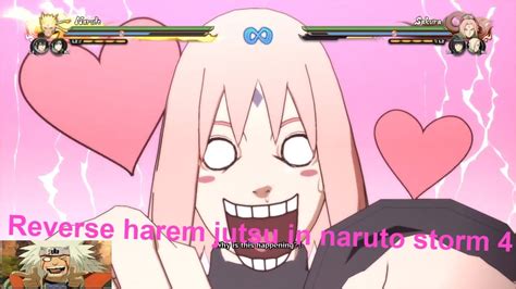 How To Perform The Reverse Harem Jutsu In Naruto Storm 4 Youtube