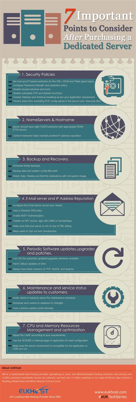 7 Best Practices For Server Optimization Infographic