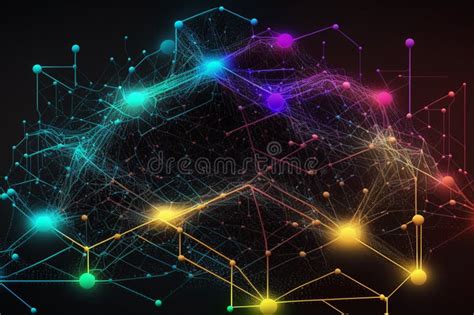 technology or tech data network internet connect concept abstract