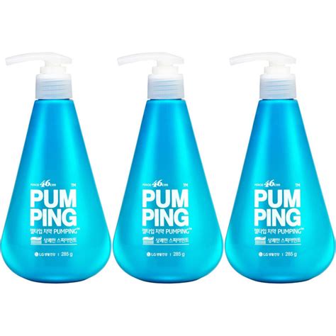 Зубная паста LG Perioe Pumping Cool mint 285 г, набор: 3 штуки купить ...