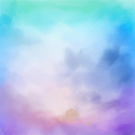 Un Cielo Colorido Con Nubes Y Un Cielo Azul Con Una Nube Rosa Foto