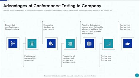 Compliance Testing It Advantages Of Conformance Testing To Company Ideas Pdf