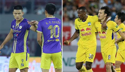 Bảng xếp hạng V League 2022 Hà Nội giành lại ngôi đầu BXH HAGL hưởng