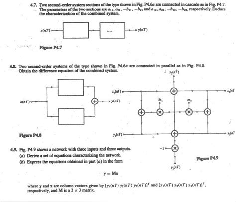 solved 4 7 two second order system sections of the type