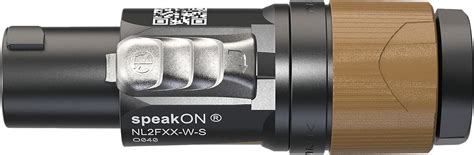 Neutrik NL2FXX-W-S - 2 Pole FXX Series, SpeakON Plug , Small size 6-12 ...