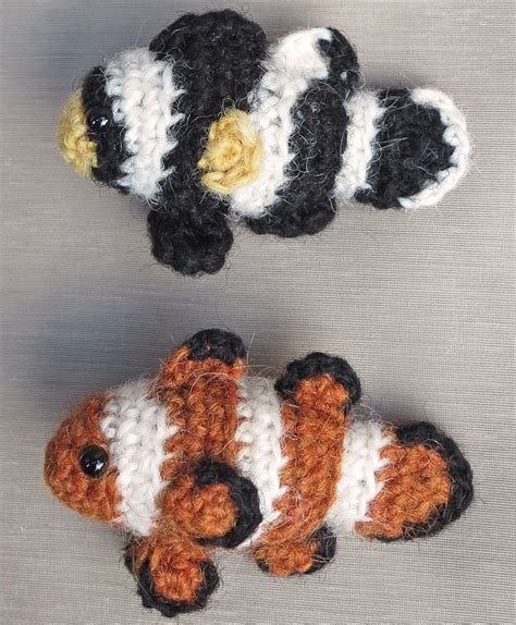 Crochet Clownfish Pattern