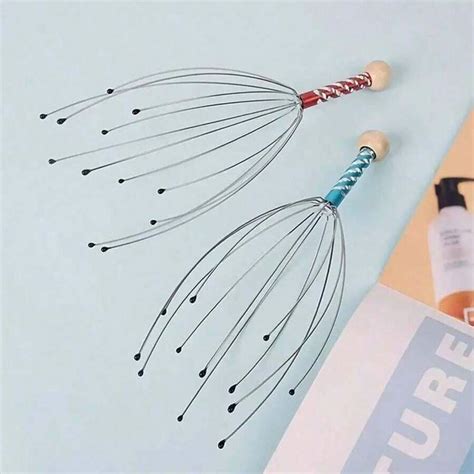 Octopus Head Massager Head Scratching Massager Relaxing Head