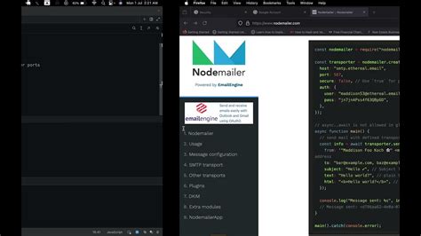 How To Send Email Using Nodemailer In Nodejs Nodejs Email Tutorial