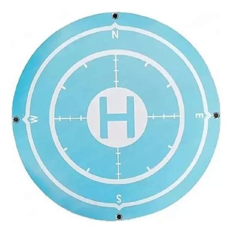 Heliponto Pista De Pouso E Decolagem Para Drone Pad 60cm Parcelamento