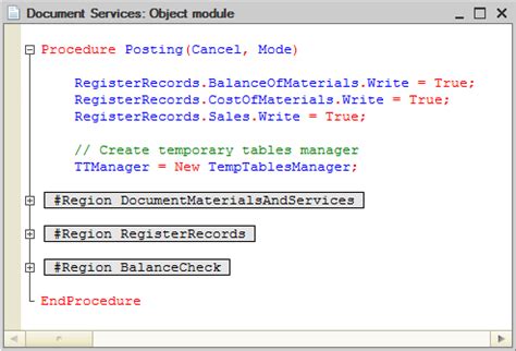 Marking Custom Module Regions