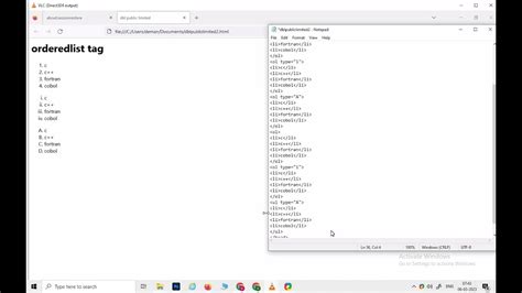How To Make Table In Html Youtube