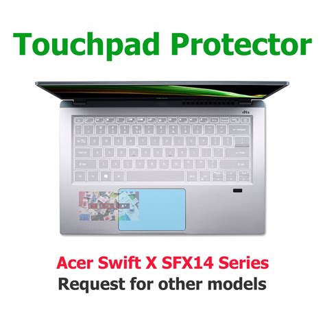 Touchpad Trackpad Protector For Acer Swift X Sfx14 Series Shopee Malaysia