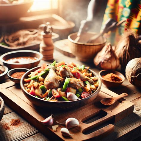 Nationalgericht Kongo Moambe Rezept