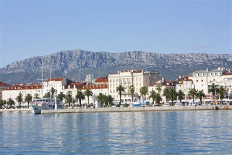 Marina Split Stock Image Image Of Europe Peaceful Adriatic 34224993
