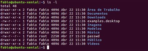 Como Listar O Conteúdo De Diretórios Com O Comando Ls No Linux Bóson