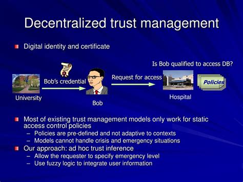 Ppt An Ad Hoc Trust Inference Model For Flexible And Controlled