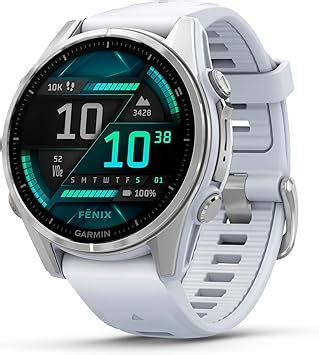 Amazon com Garmin fēnix 8 43mm AMOLED Premium Multisport GPS Smartwatch Long Lasting