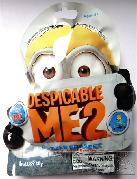 Collecting Toyz Despicable Me 2 3 D Puzzle Erasers