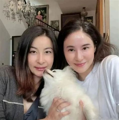 43岁郭晶晶豪宅内与闺蜜合影，穿深v衬衫女人味爆棚，美到差点认不出