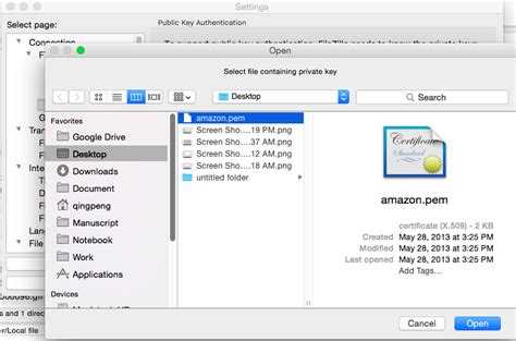 transferring files between your laptop and amazon instance — angus 5 0