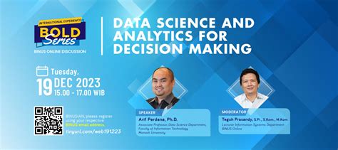 BOLD Series International Experience Data Science And Analytics For