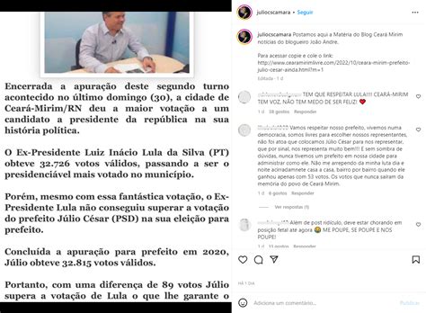 Em Ceará Mirim Prefeito Bolsonarista Faz Contorcionismo Para Negar