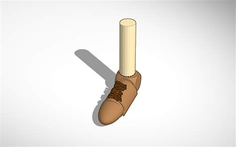 3d Design Pinocchios Shoe Tinkercad