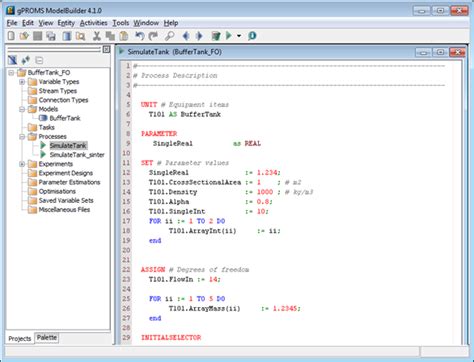 Tutorial 4 Gproms Configuration — Foqus
