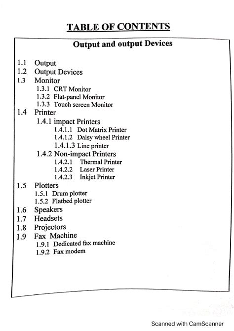 SOLUTION Output Devices Studypool